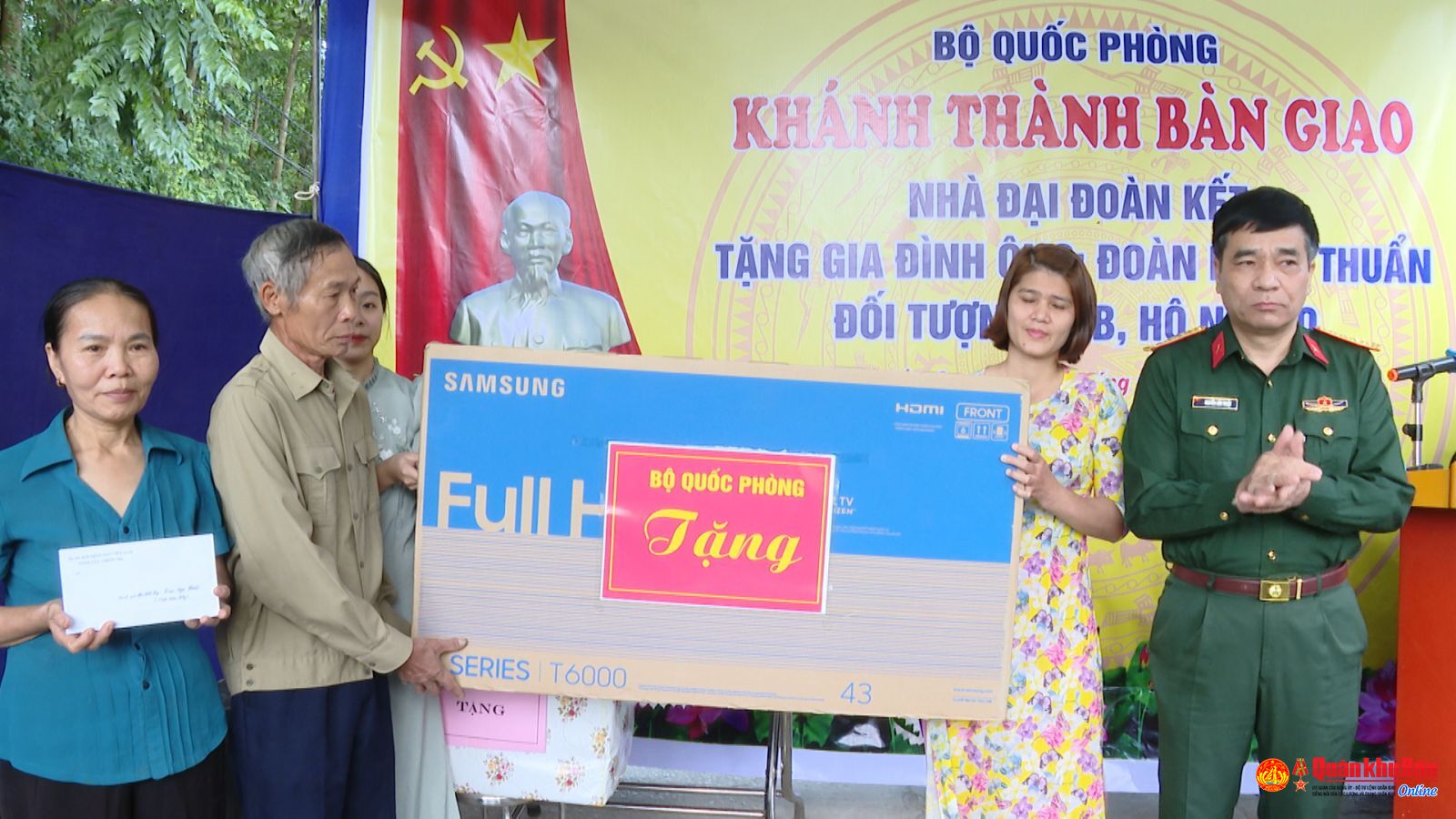 Bộ CHQS tỉnh Thanh Hóa khánh thành, bàn giao “Nhà đại đoàn kết”